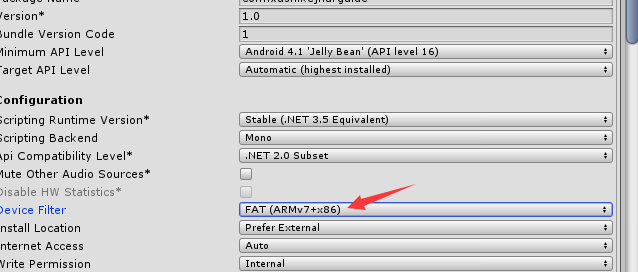 [Unity 3D] The import project gives an error "... not a member of this project this build will ...