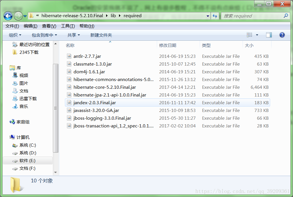 Hibernate配置oracle Hibernate Oracle Csdn博客