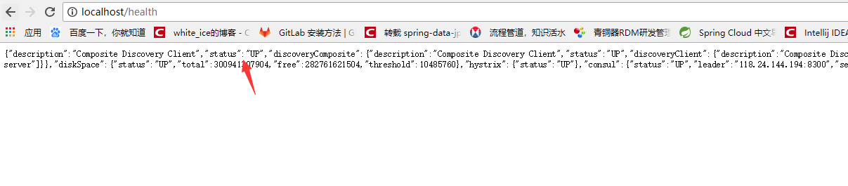 spring-boot-actuator的/health端点返回值是down问题_springboot health down-CSDN博客