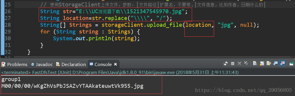 使用fastdfs上传文件报错：filenotfoundexception 文件名、目录名或卷标语法不正确。文件名目录 6123