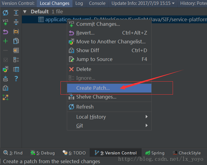 Idea生成patch和使用patch （git的分支操作以及idea中操作git的分支） 编程库