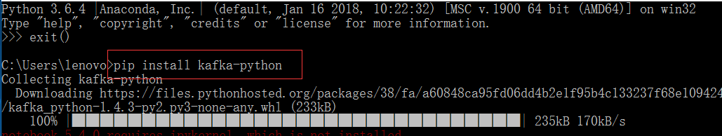 Python下kafka 教程系列（二）安装与基本操作python 安装kafka Pip Csdn博客 6734