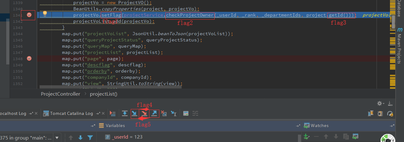 Idea Debug模式下 智能步入 实现步入同一行的多个方法中某一个方法 （idea的使用（三）debug（断点调试）（intellij Idea 202213版本）） 编程库 