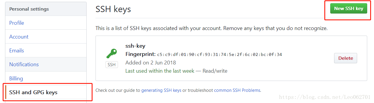Github中ssh Key的使用，代码上传git Sshkey 上传代码 Csdn博客 