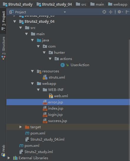 Struts2 注解开发的简单应用实现。struts开启注解版 Csdn博客