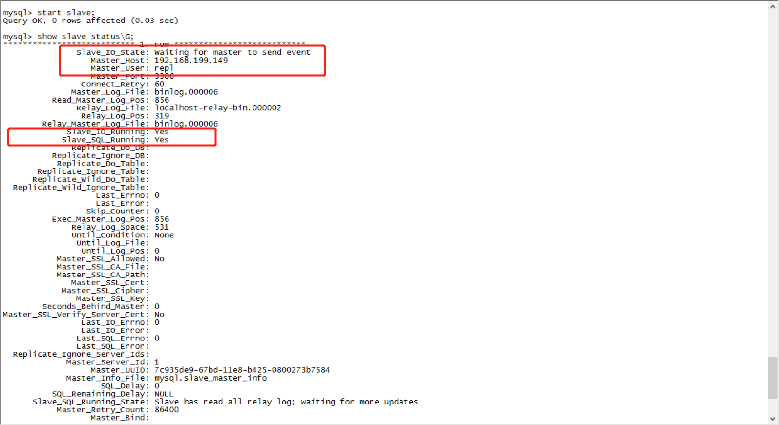 mysql-slave (master-slave) - Programmer Sought