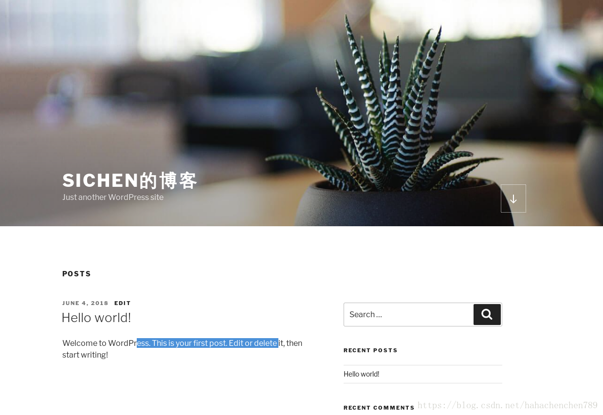 Centos Apache Mysql Php搭建wordpress Apache安装wordpress Csdn博客