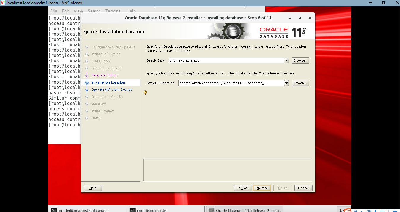 Oraclelinux下使用vnc远程安装oracle11g用vnc连linux服务器后怎么打开oracle的runinstaller Csdn博客
