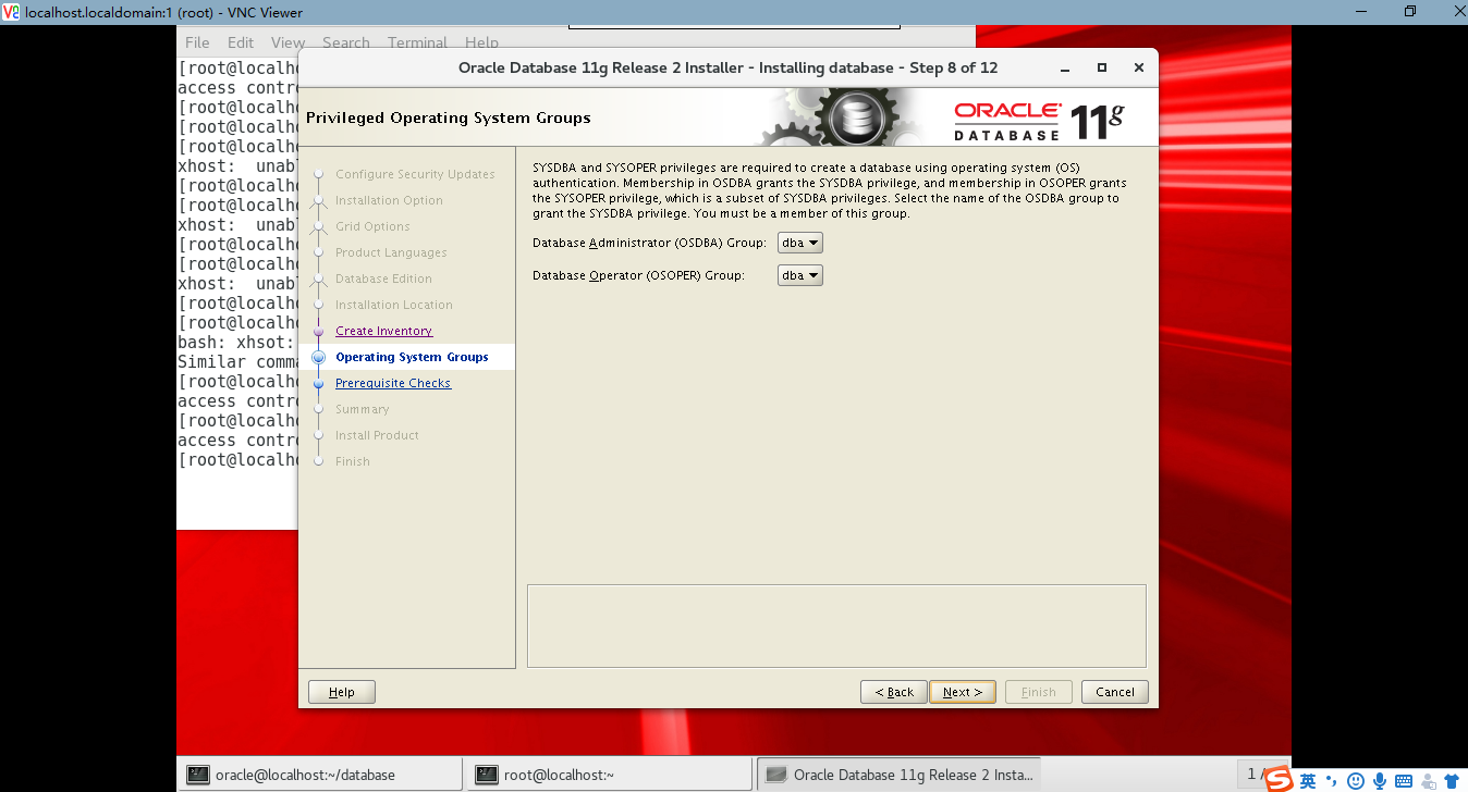 Oraclelinux下使用vnc远程安装oracle11g用vnc连linux服务器后怎么打开oracle的runinstaller Csdn博客