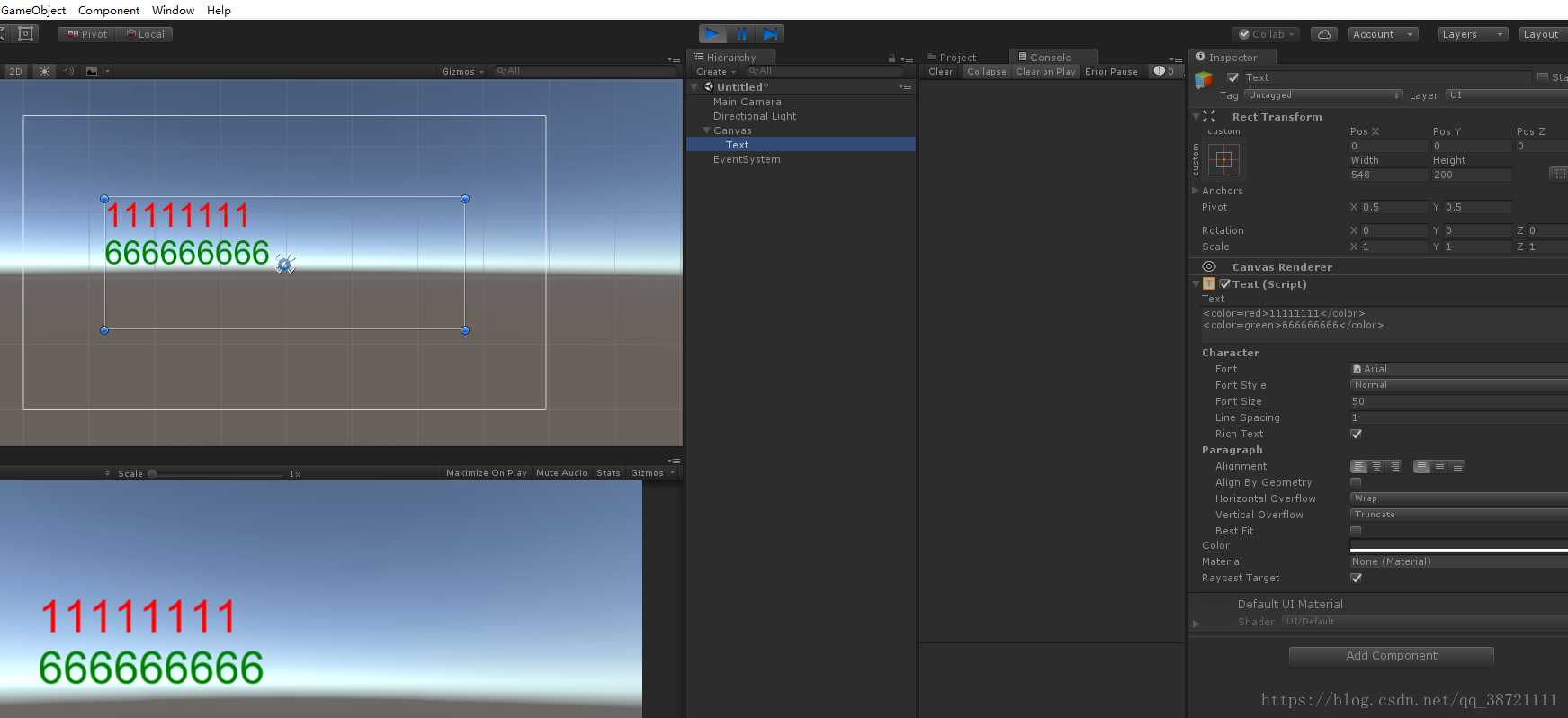 Ugui中text的自适应换行问题 Unity Ugui 文字到头自动换行 Csdn博客