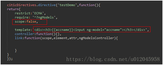 Angular指令中作用域（scope）详解angular Scope Csdn博客 