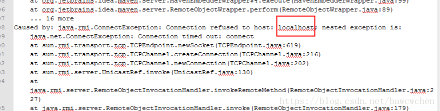 Idea中maven报错cannot Reconnect Csdn博客