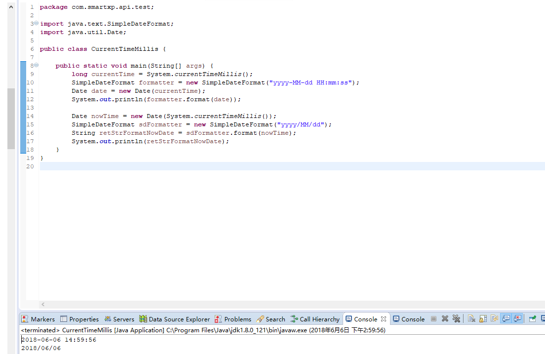 system.currentTimeMillis() 获得系统当前的时间_system.currenttimemillis formate ...