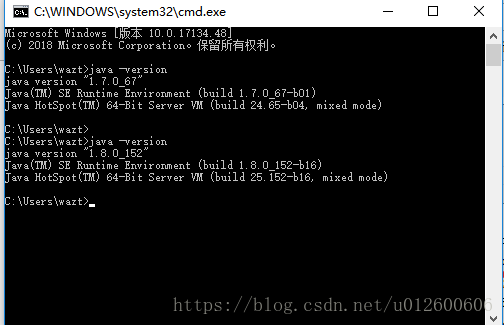 Jdk1 7 和 Jdk1 8 共存 快速处理方法及切换 Jdk1 7和jdk1 8共存 Csdn博客