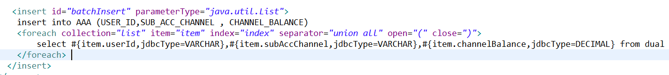 用mybatis往oracle批量插入数据报错javalangstackoverflowerrorcomalibabadruidsqlparserlexernexttoken