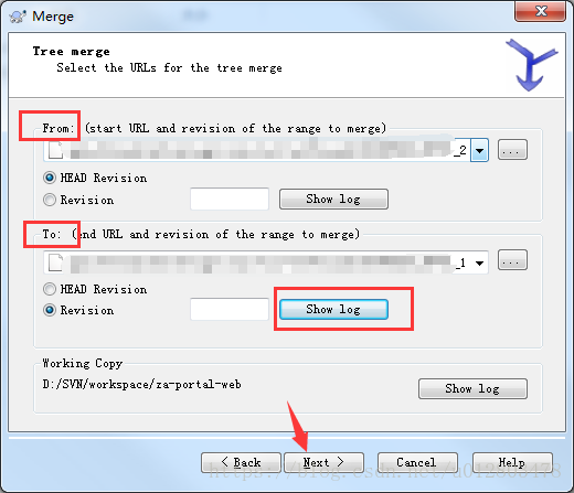 Eclipse Svn Merge（合并）的两种方式tortoisesvn（小乌龟）合并代码 Csdn博客 