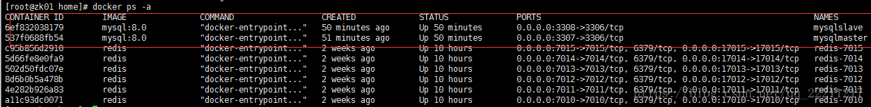 Docker 配置mysql主从复制 Csdn博客