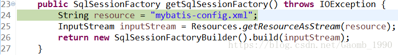 Mybatis运行原理sqlsessionfactory的初始化defined By Method 