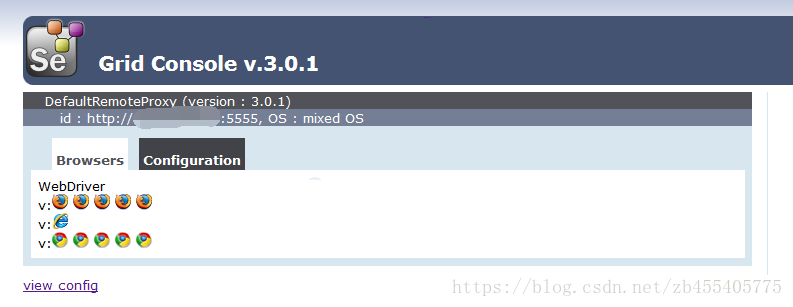 Python Selenium Grid环境搭建和配置 Selenium Gridip Csdn博客
