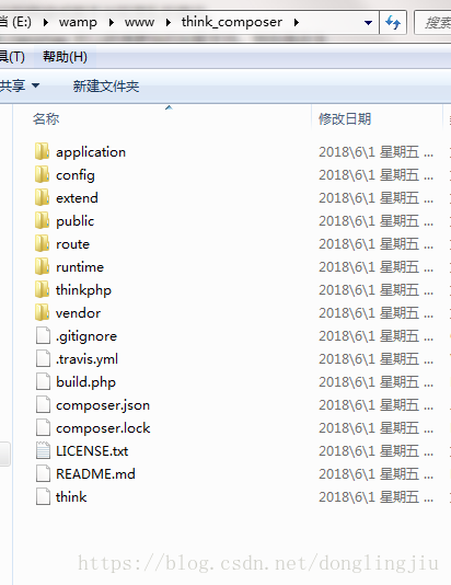 Thinkphp5 基础篇 安装 Thinkphp安装 Csdn博客