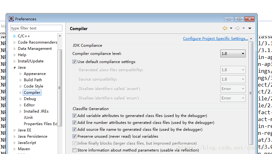 Myeclipse和eclipse设置jdk Complier的一个坑eclipse 设置 Java Complier为18但打印输出的却是1702 Csdn博客 5859