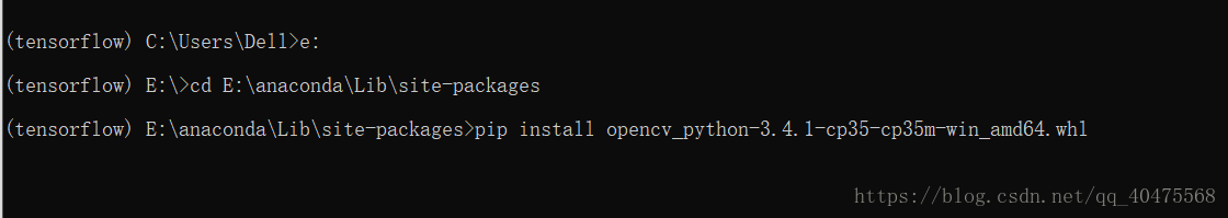 Win10下cv2安装（ Python 35 Version）以及常见错误解决方案win10 Python 安装cv2 库失败了 Csdn博客