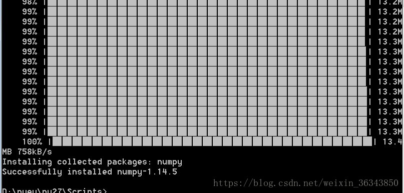 解决no Module Named Numpy问题 Csdn博客 7110
