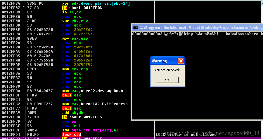 Windows 下 Shellcode 编写shellcode Messagebox Csdn博客 