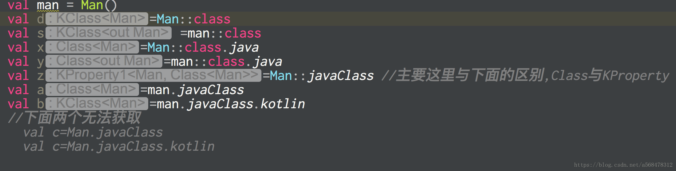 Kotlin 中class 、classjava、javaclass、javaclasskotlin区别kotlin Clas Csdn博客