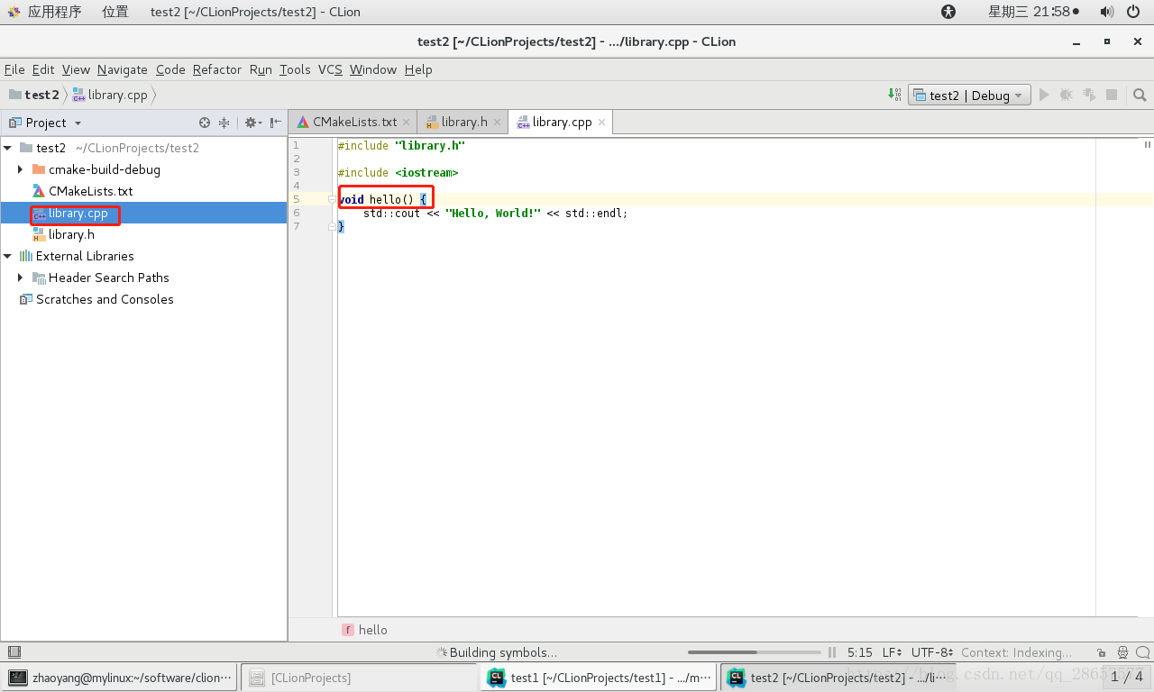 使用clion C Executable和library Csdn博客