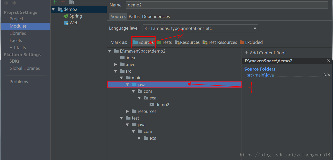 Intellij Idea 开发工具，如何调整项目结构ideazui Csdn博客 5749