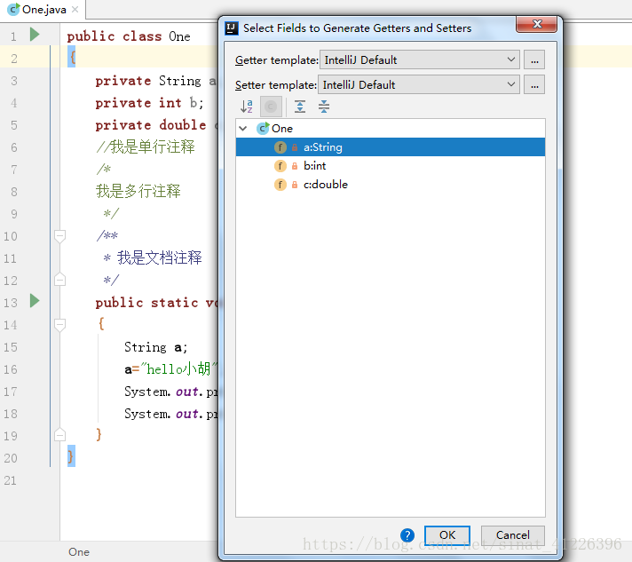 Idea自动生成getter、setter、tostring等的方法自动生成tostring Csdn博客 