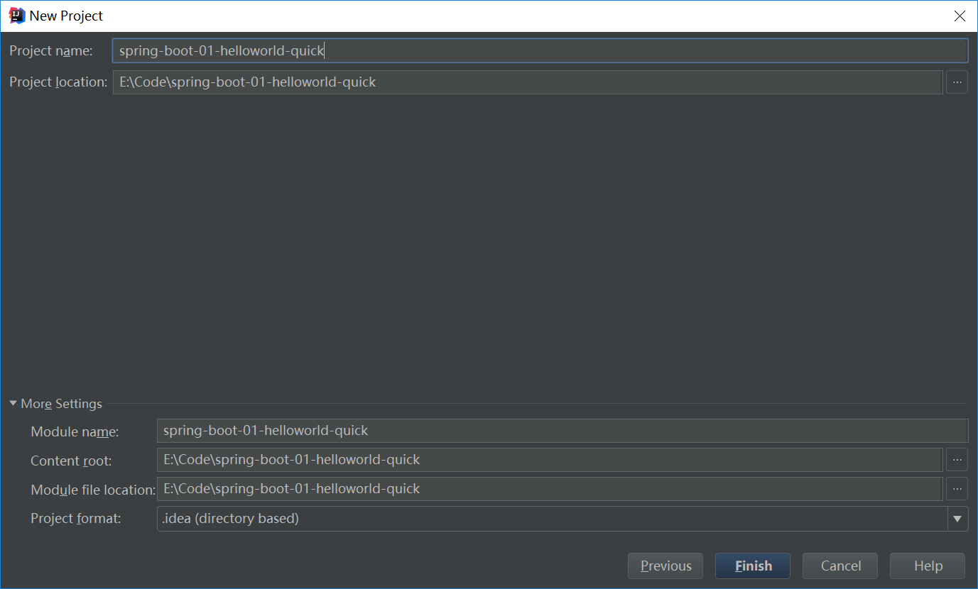 Springboot Use To Quickly Create Application Wizard To Create Springboot Programmer Sought 7979