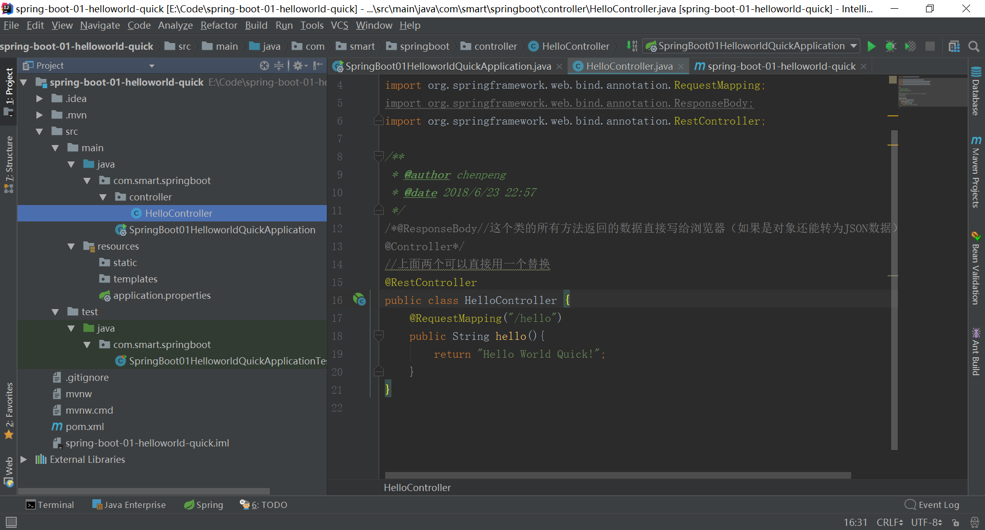 Springboot Use To Quickly Create Application Wizard To Create Springboot Programmer Sought 3135