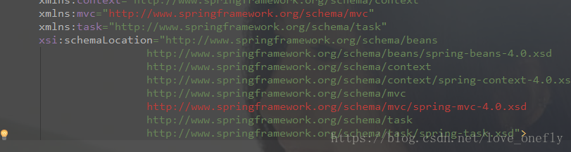 导入项目时，spring约束文件报红 的解决办法 Idea中springframework标红 Csdn博客