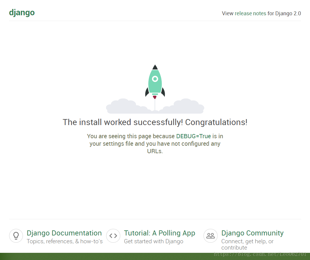 Django创建工程 Csdn博客 