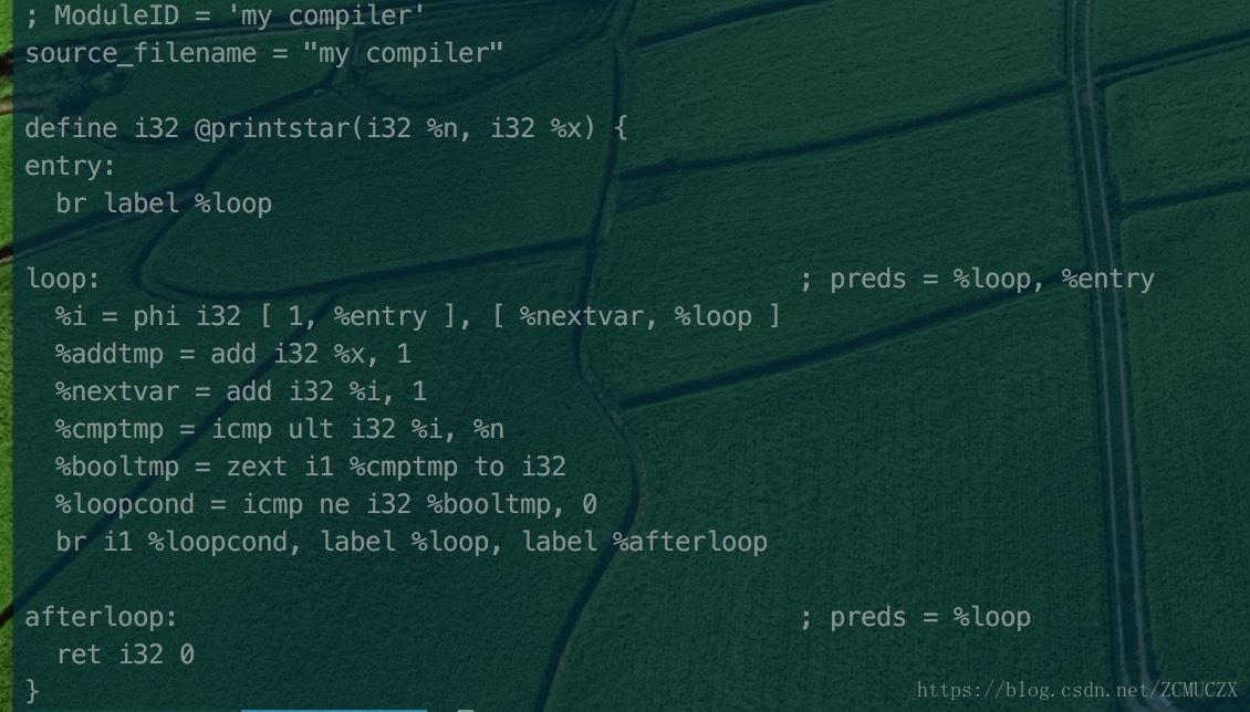 基于llvm For循环结构的支持baseast Csdn博客 