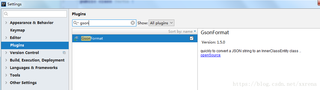 Intellij Idea 好用插件之gsonformatidea 插件jsonformatter Csdn博客 