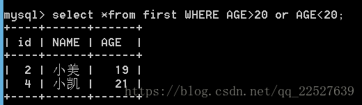 Mysql Where子句的用法mqsql中语句中怎么保证if前面只有一个where Csdn博客 