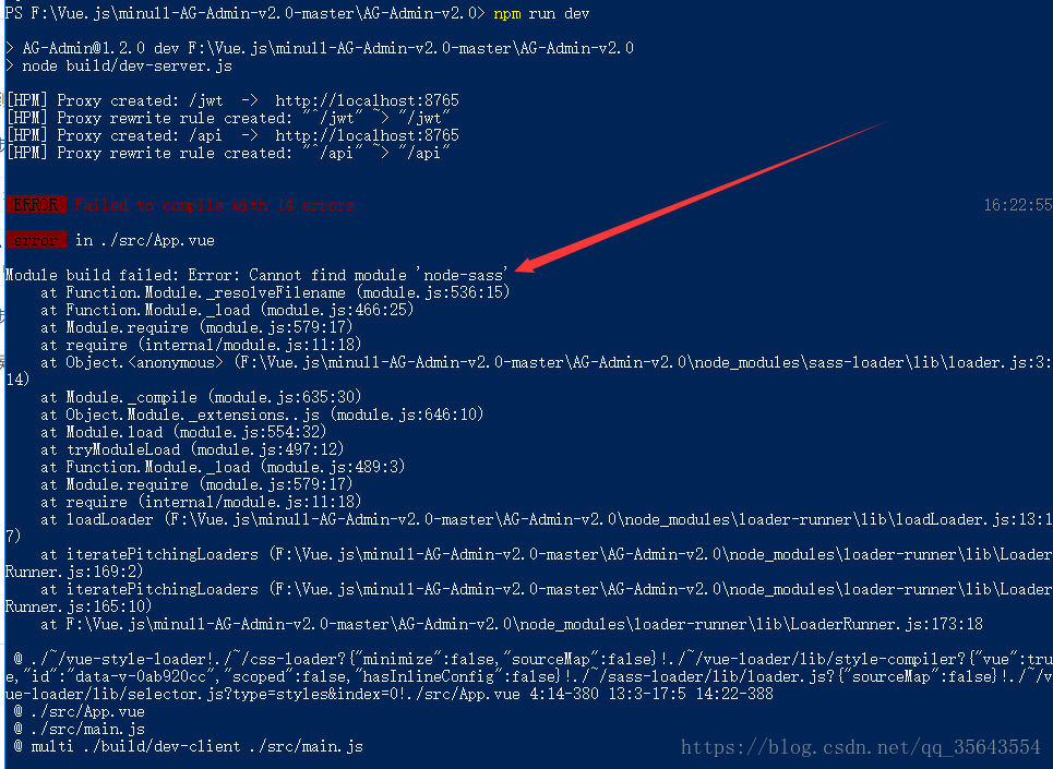 Vue跑项目npm Run Dev 时报错cannot Get ；node Sass安装失败问题node 运行vue Cannotget Csdn博客