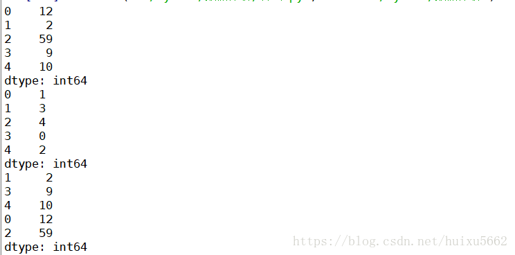 Seriesargsort理解series的argsort Csdn博客 