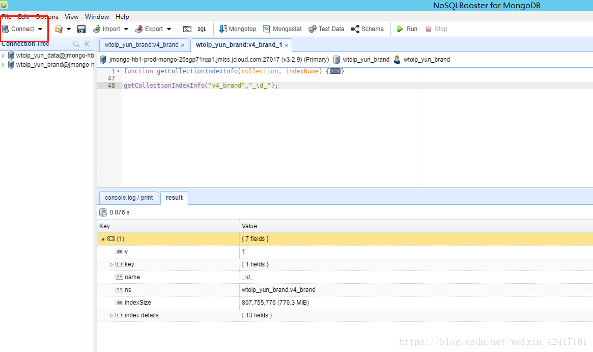 关于nosqlbooster For Mongodb 添加新的数据库nosqlbooster 建数据库 Csdn博客