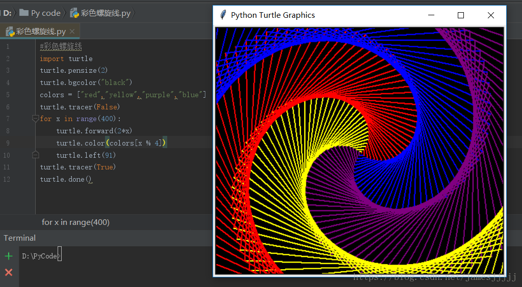 Import Turtle 
