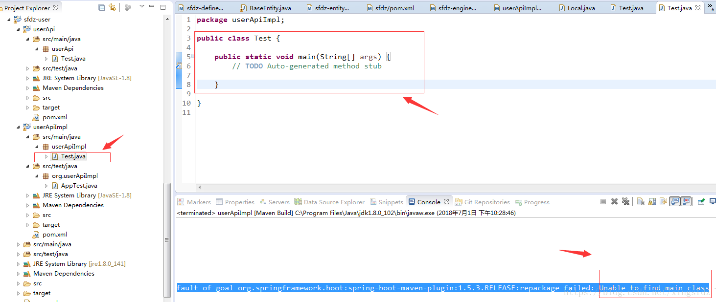 Springboot 打包异常：unable To Find Main Class Csdn博客 