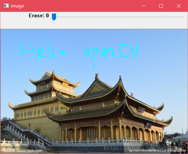Opencv中的鼠标事件（实现画图）c Opencv 鼠标点击图片并画点 Csdn博客 6873