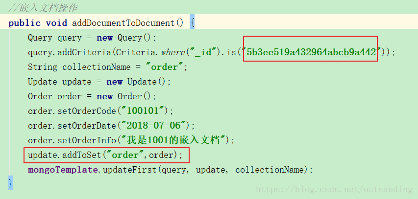 Java操作mongodb之updatejava Mongodb Update Csdn博客 