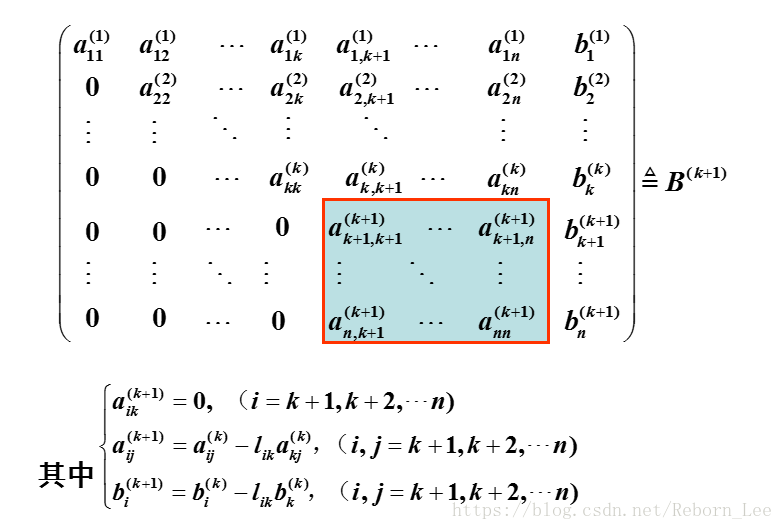 Guass消去法求解线性方程组高斯消去法求解线性方程组 Csdn博客 