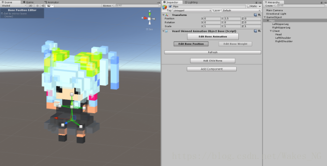 使用unity插件voxel Importe为magicavoxel模型添加动画vox Unity查看 Csdn博客 9565