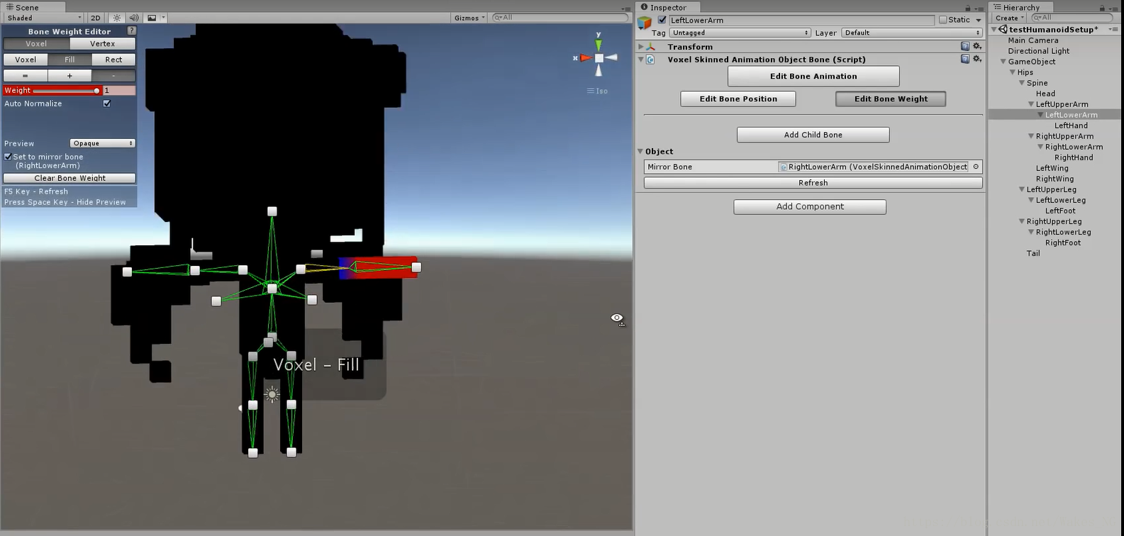 使用unity插件voxel Importe为magicavoxel模型添加动画vox Unity查看 Csdn博客 2389
