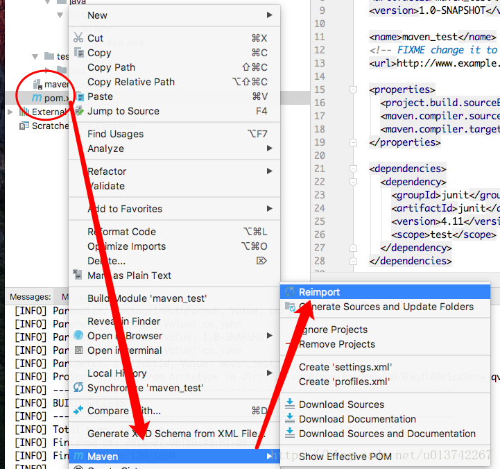 Intellij Idea中解决maven项目中无法右键新建java类intellij Idea Maven项目中新建类 Csdn博客 